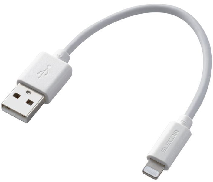 Lightningコネクタ搭載のiPhone/iPod/iPadの充電・データ通信ができる！LightningコネクタとパソコンやAC充電器のUSBポートを接続して充電・データ通信ができるUSBケーブル。※iPadはパソコンからは充電出来ま...