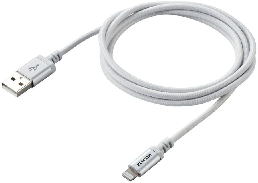 耐久力約10倍で断線に強い。(※エレコム社比)iPhone・iPod・iPadなどのLightningコネクタ搭載機器の充電・データ転送が可能な高耐久Lightningケーブル。※iPadはパソコンからは充電出来ません。 商品情報 コネクタ...