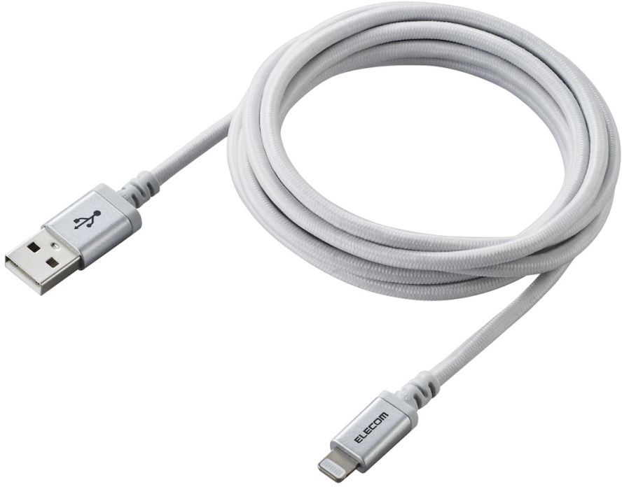 耐久力約10倍で断線に強い。(※エレコム社比)iPhone・iPod・iPadなどのLightningコネクタ搭載機器の充電・データ転送が可能な高耐久Lightningケーブル。※iPadはパソコンからは充電出来ません。 商品情報 コネクタ...