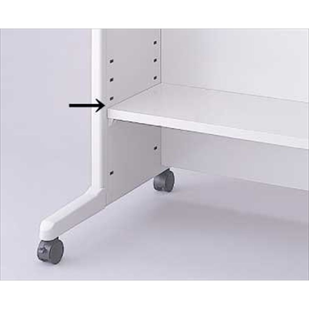 ●棚板(奥行き290mm)●対応品番:PSX-66/67/68●天板下のスペースに書類や周辺機器などを収納できます。●高さは5段階に調節可能です。●材質:スチール メラミン焼付塗装●棚板フック4個付 ●等分布耐荷重:20kg●本体寸法:W4...