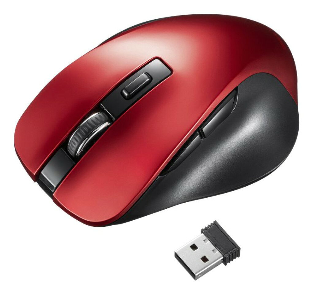 ■カラー:レッド■対応規格:USB HID Ver.1.1準拠 ※USB 10Gbps/5Gbps/2.0でも動作します。■接続方式:2.4GHzワイヤレス ※マウス・レシーバー間のIDは固定です。■コネクタ形状:USB Aコネクタ■通信範...