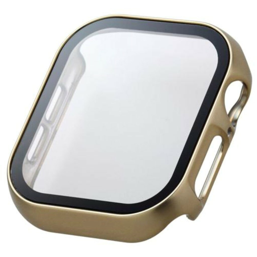 ■艶やかなガラスとポリカーボネート樹脂で、Apple Watch本体を傷や汚れから守るApple Watch用フルカバーケースです。■ポリカーボネート素材とガラスの2重構造で、Apple Watchの画面および側面部を保護します。■画面には...