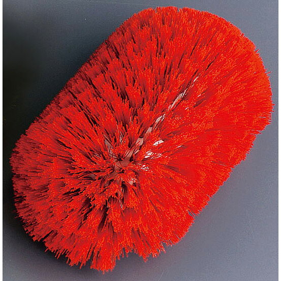 ●メーカー品番：41177●カラー：レッド●幅×奥行(mm)：152×267●毛長(mm)：40●ポリエステル毛●耐熱温度：130℃●鍋や大型機器の曲面の多い場所に最適です。●寸胴など曲面の多い機器の洗浄に最適なフレアーヘッドデザイン。上下...