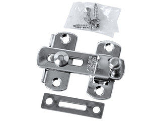 用途：●開きドアの戸締り補強に。●扉やふた部分の止め金具に。特長：●ラッチとしても使用できる便利な打掛金具です。仕様：●W(mm):50●L(mm):70●d (mm):5.8●C1(mm):52●袋入ねじ付●ヘッダー付 商品情報 材質／仕...