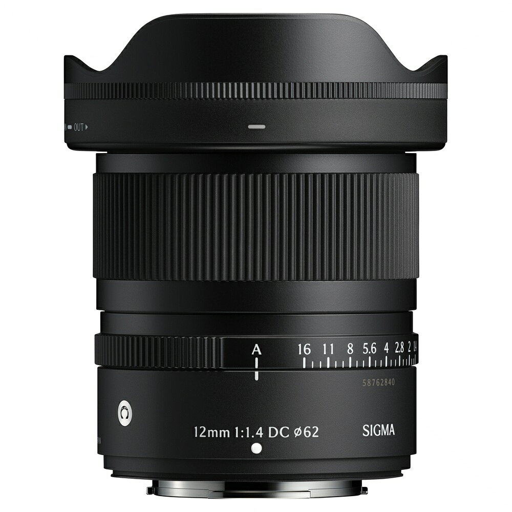 発売日：2025年9月4日Sigma 12mm F1.4 DC | Contemporaryは、APS-C用F1.4レンズにおいて最広角の12mmを実現した超広角単焦点レンズです※1。最新の光学設計により高い解像力を発揮し、開放F値から広大...