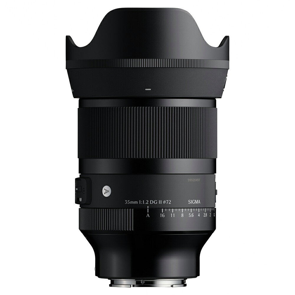 発売日：2025年9月25日Sigma 35mm F1.2 DG II | Artは、2019年に世界初のミラーレス用35mm F1.2として発売したSigma 35mm F1.2 DG DN | Artの後継機です。この6年で積み重ねた最...