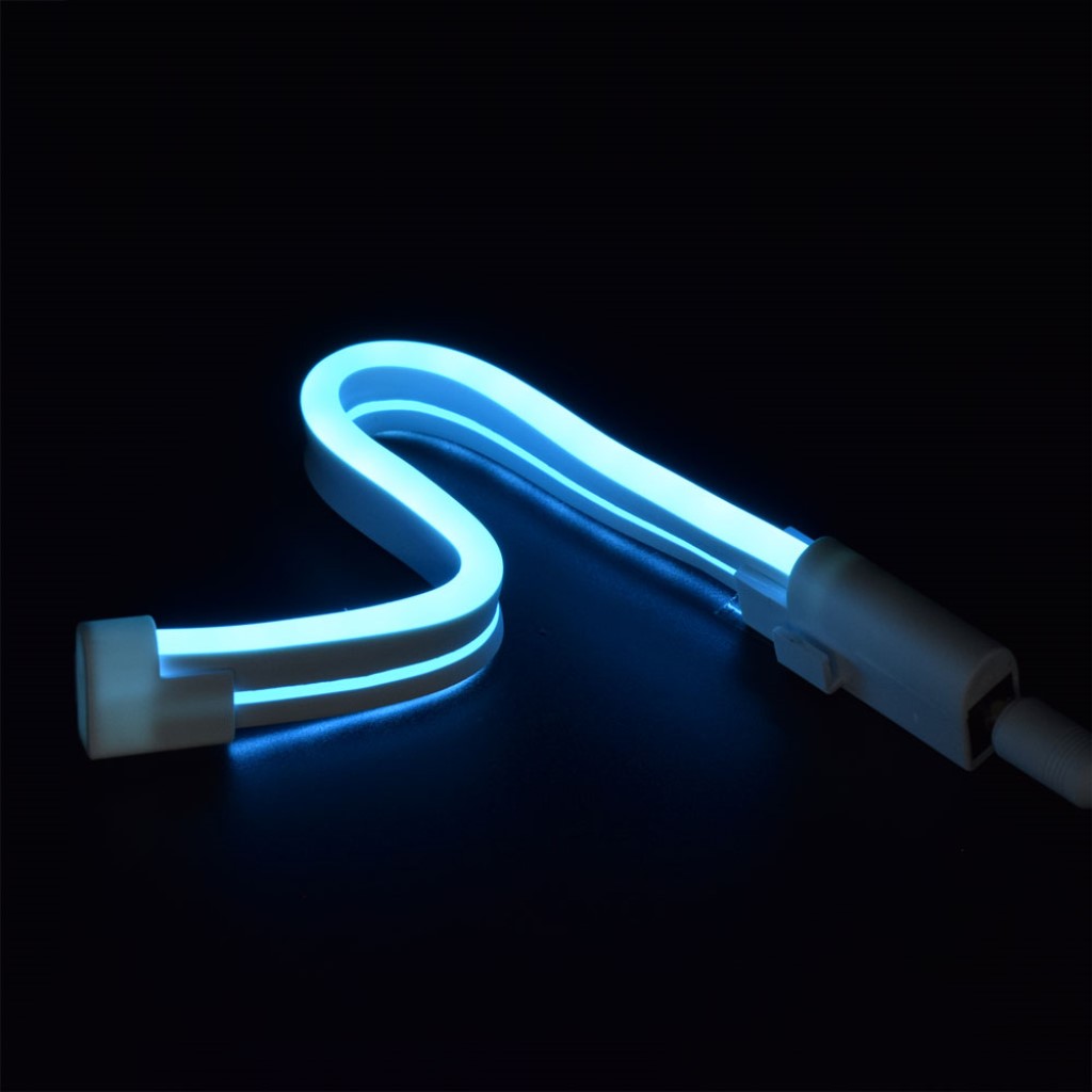 ネオンライト内部には、ワイヤーが入っており、自由自在に曲げて伸ばしすることができます。付属のUSBケーブルで、スマホ用充電器やUSBバッテリーをご利用いただける他、オプションの電池ボックスやライトベースにて、乾電池(単3x3本)が利用可能。...