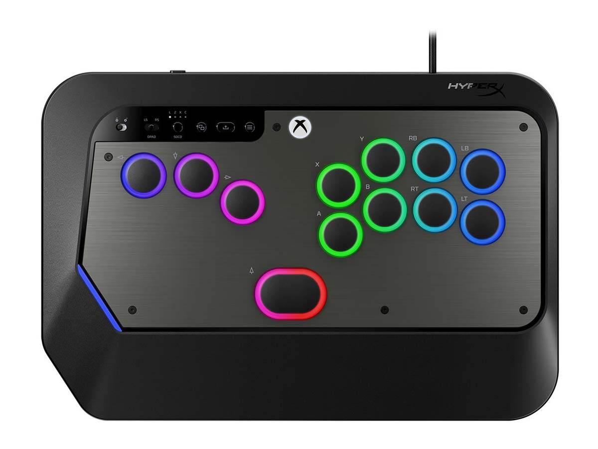 【Here comes a new challenger! 】HyperX Clutch Tachi ゲーミング レバーレスアーケードコントローラーは、格闘ゲームの新基準となるプレミアムなレバーレスアーケードコントローラーです。TMRセンサ...