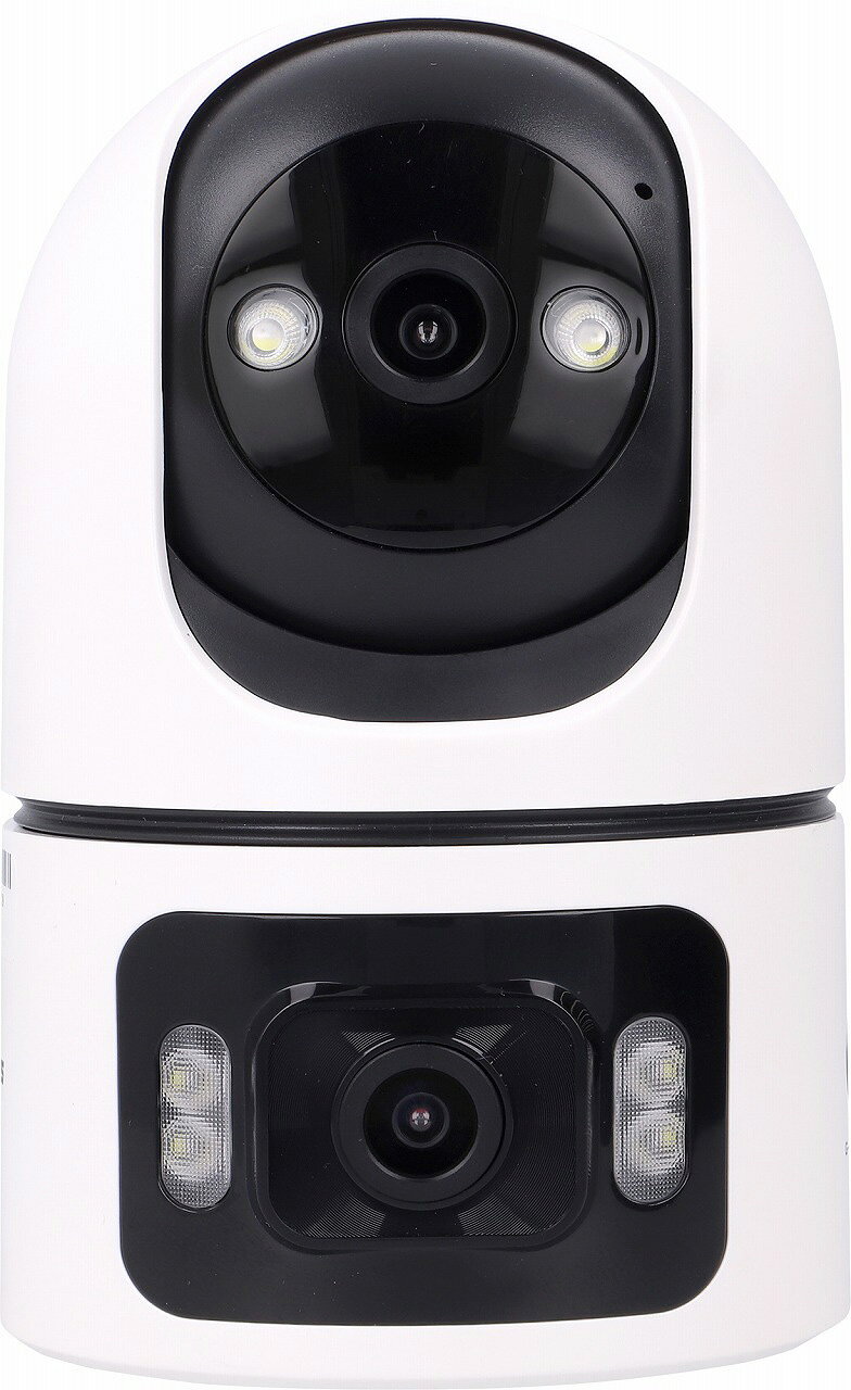 発売日：2026年3月G-i Camera Dual Lens Indoor 1は、ご家庭やオフィス内の見守りに最適化された高性能Wi-fiカメラです。上下70°・左右260°に動く可動レンズと固定レンズを組み合わせたデュアルレンズ構造によ...