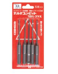 ≫ 商品詳細 ≪ ●デルタゴンビットSDS-プラス5本セット！ 【仕様】 ●全長：116mm ●有効長：50mm ●デルタ軸 ※他のサイズもあります。 ※画像は代表イメージです。