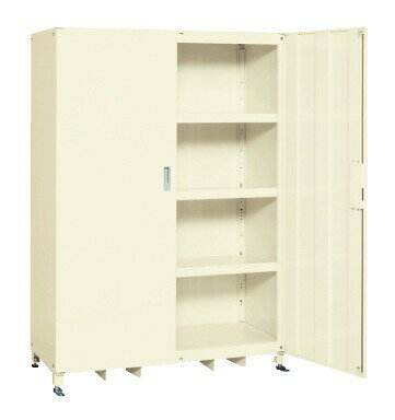 ≫ 商品詳細 ≪ ●長さ1200mmの長尺物も楽々収納できます 【仕様】 ●スチール扉 ●棚板内形寸法：W1215×D595mm ●棚板は50mmピッチで段替え可能です。 ●セット内容(付属品)：棚板3枚付(皿型・フラット型変更可能) ●特...