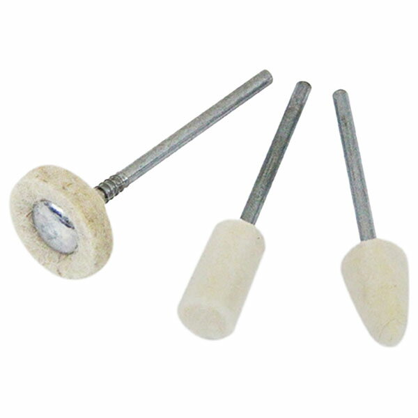 ≫ 商品詳細 ≪ ツヤ出し用 【仕様】 ●最適対応回転数(min-1)：15000 ●最適使用回転数(min-1)：8000 ●軸径(mm)：φ2.35 ●先端径(mm)：φ7.0〜16 ●材質：純毛 ●適応機種 &nbspHR-25、HR...