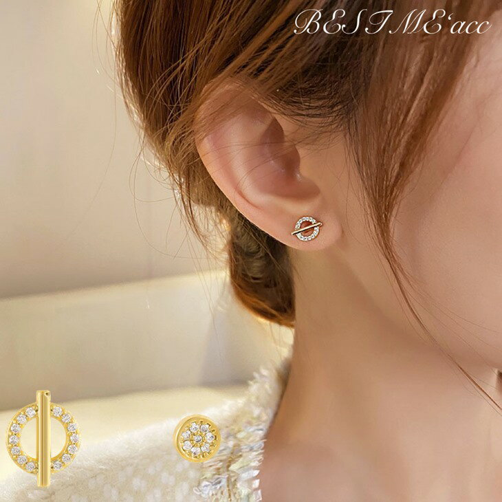 商品情報商品説明素材：合金/銅サイズ：1.0cmピアス アクセサリー ジュエリー ゴールド 耳 イヤリング プレゼント ギフト 可愛い おしゃれ ピアス アクセサリー ジュエリー ポストs925 2