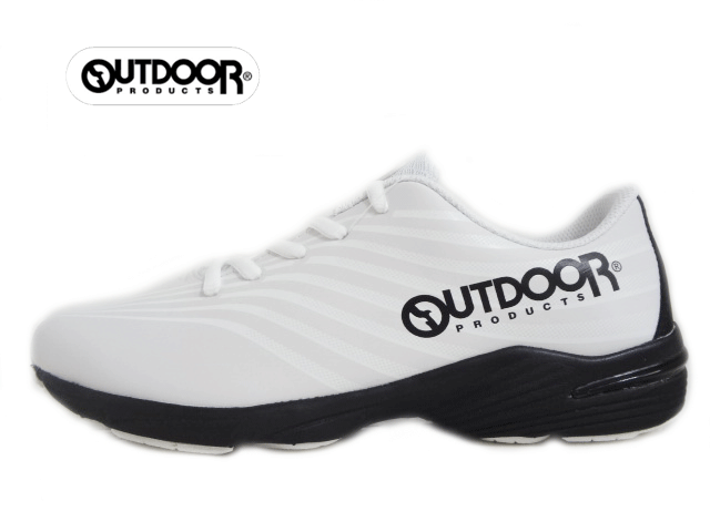 OUTDOOR PRODUCTS(アウトドア プロダクツ）ODP700 KE77021 ホワイト レディース メンズ 3E 幅広 ローカット 歩きやすい 履きやすい 軽量 滑りにくい かっこいい 通学 運動靴 ジュニア シューズ 靴 通学履...