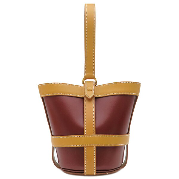 検索用キーワード： 【【 エルメス HERMES ハンドバッグ ミュズリエール2 ボックスカーフ ルージュヴィフ×ナチュラル×ハバナ赤 ベージュ 茶 バケツバッグ ゴールド金具 レディース【保存袋】 定番 人気 美品 【中古】】 【エルメス...