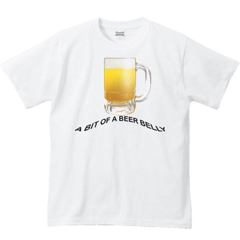 A bit of a beer belly（ビールっぱら気味）　