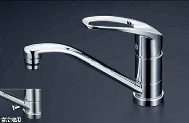 【楽天市場】KVK 流し台用シングルレバー式混合栓 寒冷地用 KM5011ZT：リライフプラザ 楽天市場店