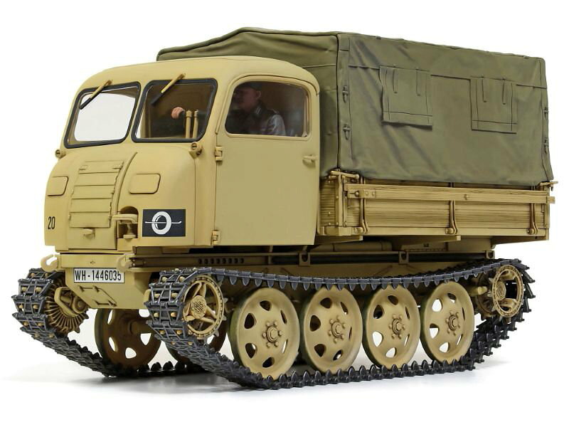 タミヤ 1/35 ミリタリーミニチュアシリーズ No.394 ドイツRSO/01多用途牽引車 組立キット 35394 東部戦線を中心に健脚を発揮したRSO/01多用途牽引車の1/35スケール、プラスチックモデル組み立てキット。 全長126m...