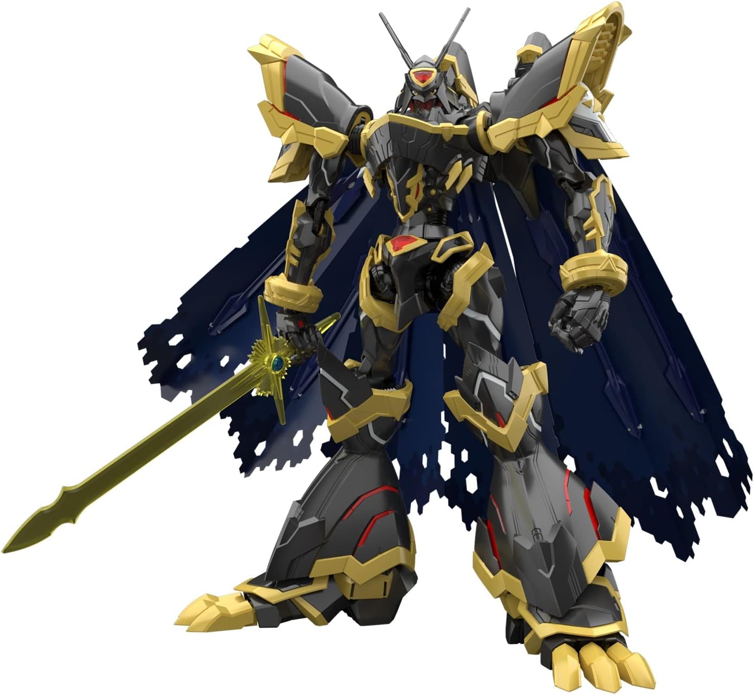 『DIGITAL MONSTER X-evolution』より“孤高の隠士"「アルファモン」がAmplifiedシリーズにラインアップ!■「As'まりあ氏」により魅力が“増幅"されたアレンジデザイン。全高約195mm。■精密なパーツ分割によ...