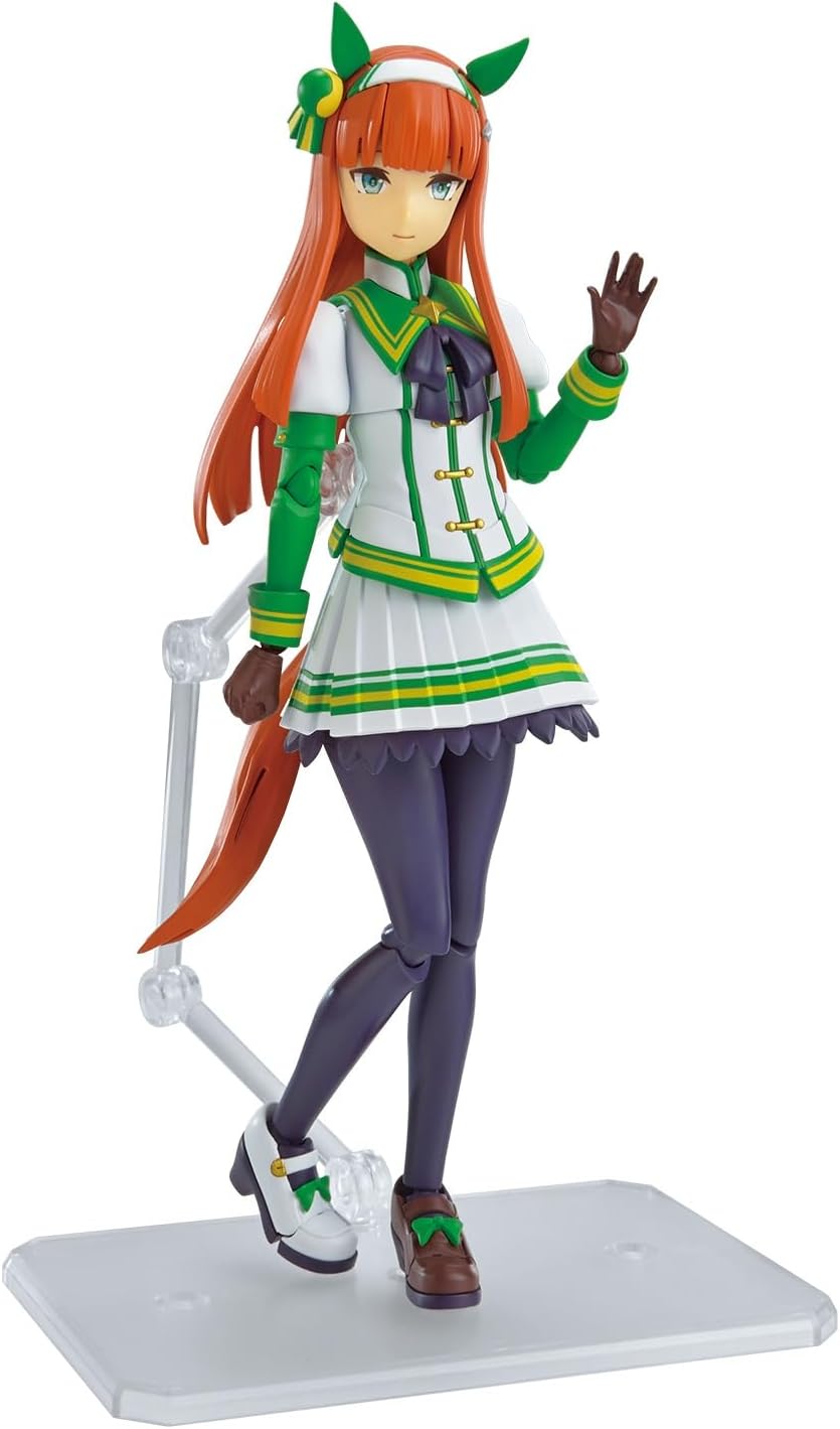『ウマ娘 プリティーダービー』よりサイレンススズカがFigure-rise Standardシリーズで商品化‼ ■スカートは前後の分割で大きく可動域を確保することができる。広がる動きにも対応し、シルエットを崩さずに前傾姿勢で走る姿が決まる。...