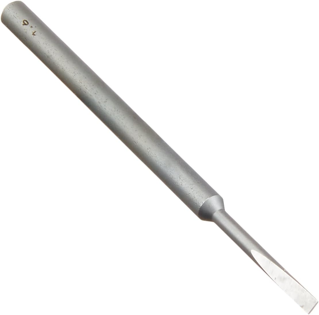 スピンブレードは、ピンバイスに取り付けて使用する彫刻刀です。 スピンブレードを使用する事により、穴の底面 (ドリル刃加工)を平坦にする事ができます。 軸サイズ:3mm。 ※刃物なので、蓋を開けるときや、ご使用する際は注意してお取り扱いください。