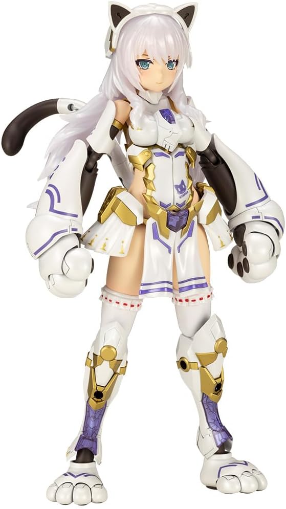 「フレームアームズ・ガール」の最新作として「ドゥルガー1（アイン） 〈キャットアーマーVer.〉」が登場! ToMo氏によるメカデザインを、駒都えーじ氏が美少女化したイラストをもとに立体化した、フレームアームズ・ガール「ドゥルガー1」。 m...