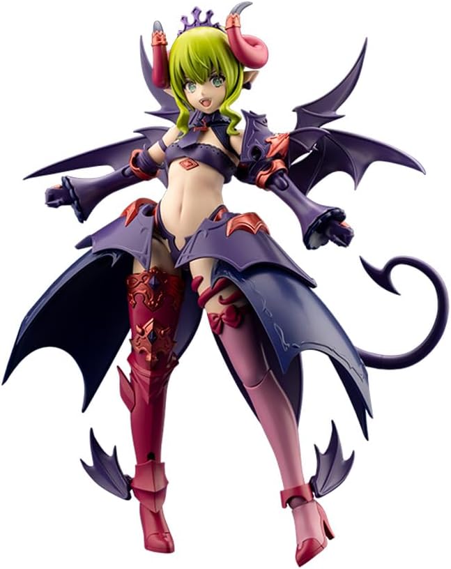 属性変更によるスタイル『ReACT』シリーズ第二弾! 『アルカナディア』シリーズより、悪魔型ディアーズ「ヴェルルッタ」がファンシーな雰囲気をまとった闇属性 Ver.『ヴェルルッタ ReACT-P』としてプラモデルで登場です。 4種類の新規表...