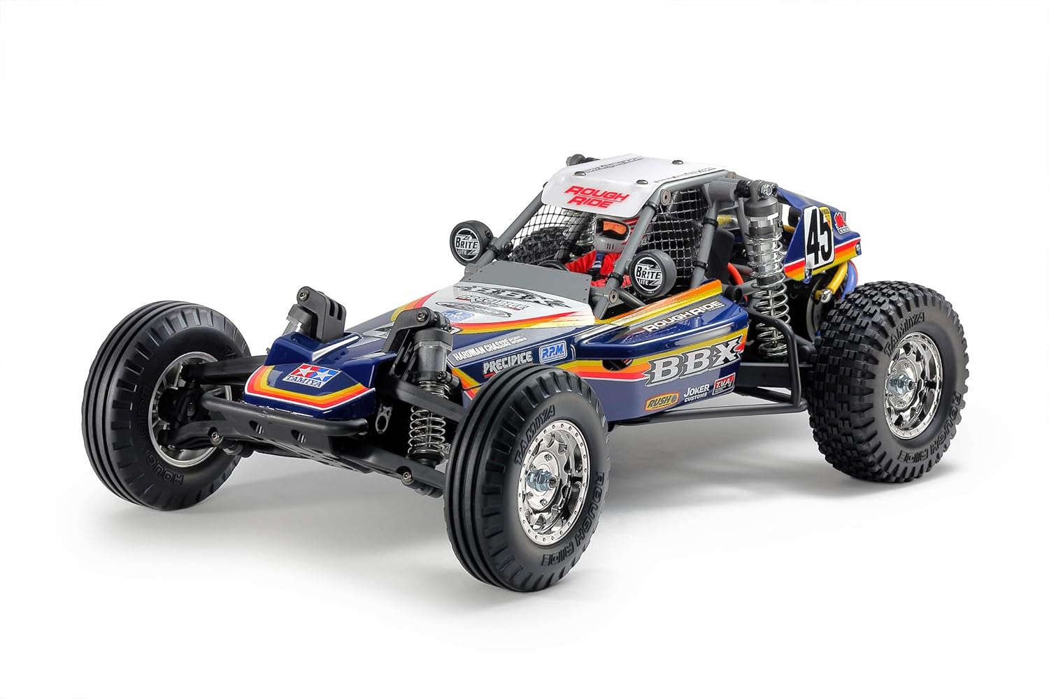 アメリカで人気を集めるシングルシーター・レーシンクバギーをイメージした電動RCカーの組み立てキットです。 トラディショナルなスタイルはイラストレーターの有野篤氏が監修。 セイフティーネットやライトポッドを装着したロールケージ、ロングノーズが...
