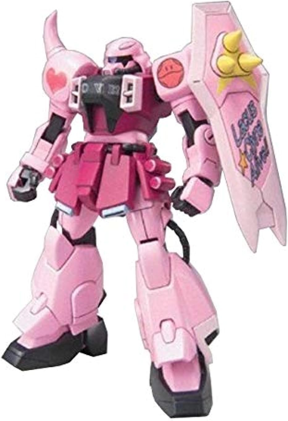 「ガンダムSEED-DESTINY」に登場するモビルスーツ「HGザクウォーリア」のスペシャル商品。ミーア・キャンベルをイメージさせる鮮やかなピンクカラーをリアルに再現