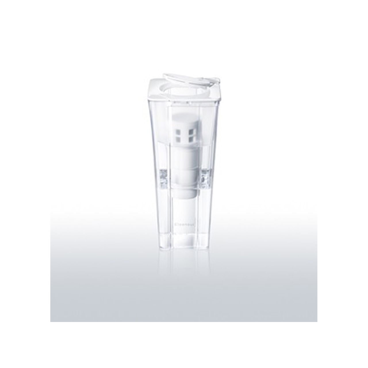 除菌フィルター(13+2物質除去） ○冷蔵庫にスッキリ収まるコンパクトモデル ○給水も片手でラクラク 商品仕様 本体サイズ(幅)10.5 × (奥行)10.5 × (高さ)28.1cm 本体重量約550g JANコード49627520073...