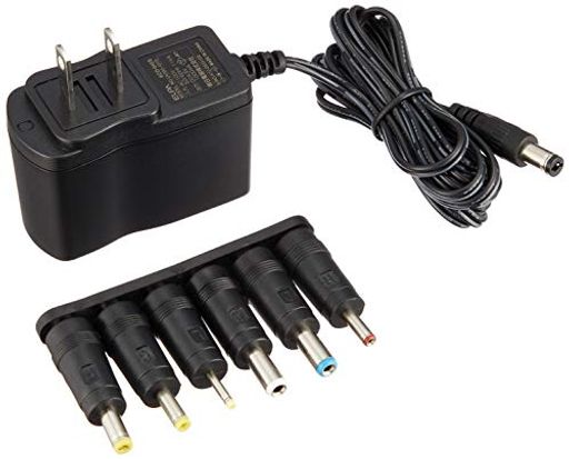 ●家庭用コンセント(AC100V)をDC4.5Vの電圧に変換 ●高容量1000mA、6種類の変換プラグ付で様々な機器に対応 ●安定化回路内蔵で、電圧変動が少なく機器にやさしい ●スイッチング式