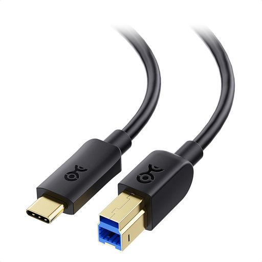 【USB C - USB B ケーブル】USB Type Cポートを搭載したコンピュータを、USB Type B 3.0ポートを搭載した外付けハードドライブ、ドッキングステーション、またはUSB切替器に接続します。2015年製MacBook...