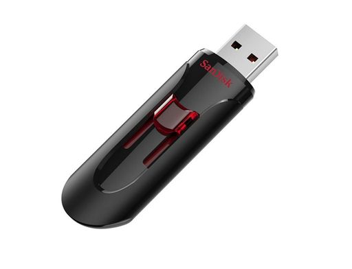 SanDisk 64GB Cruzer Glide USB 3.0 フラッシュドライブ SDCZ600-064G-B35。