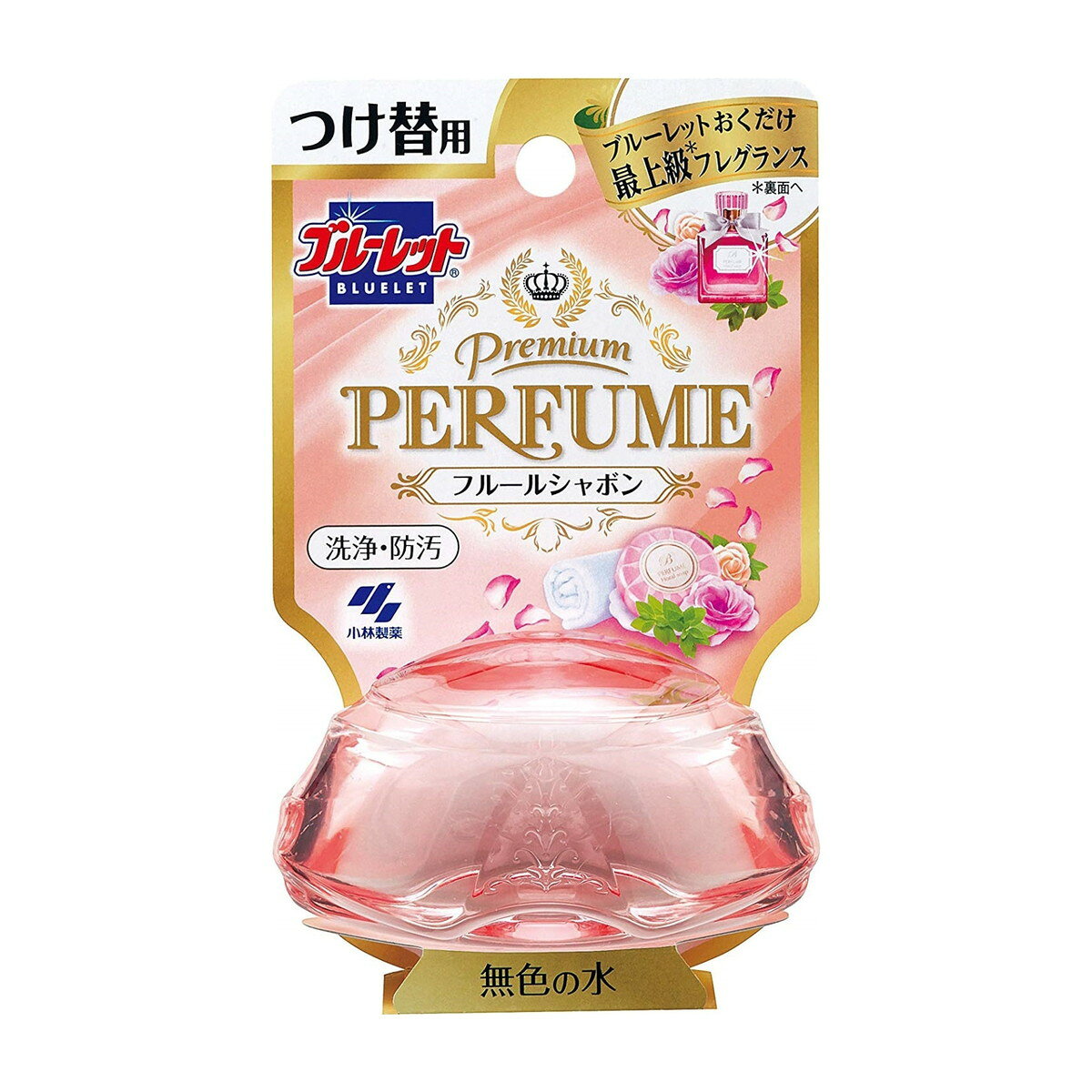 商品名：ブルーレット プレミアム パフューム フルールシャボン つけ替用 70mL 小林製薬 トイレ用洗浄防汚剤内容量：70mLJANコード：4987072050859発売元、製造元、輸入元又は販売元：小林製薬原産国：日本商品番号：103-...