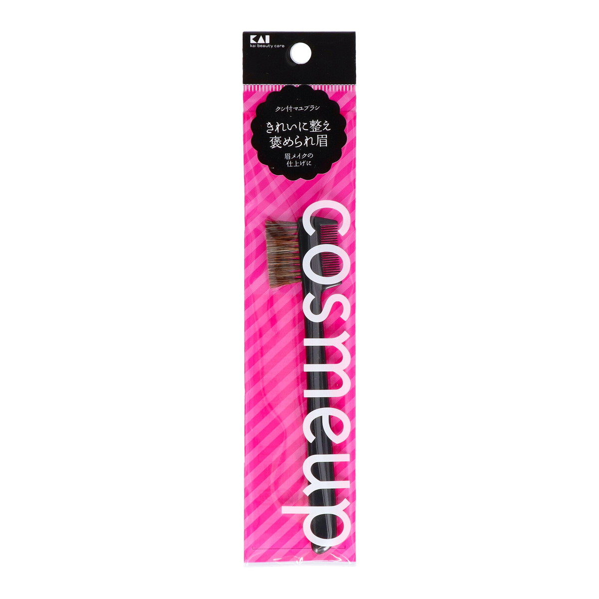 商品名：貝印 cosmeup コスメアップ クシ付 マユブラシ内容量：1本JANコード：4901601307948発売元、製造元、輸入元又は販売元：貝印原産国：日本商品番号：101-m003-4901601307948商品説明きれいに整え褒...