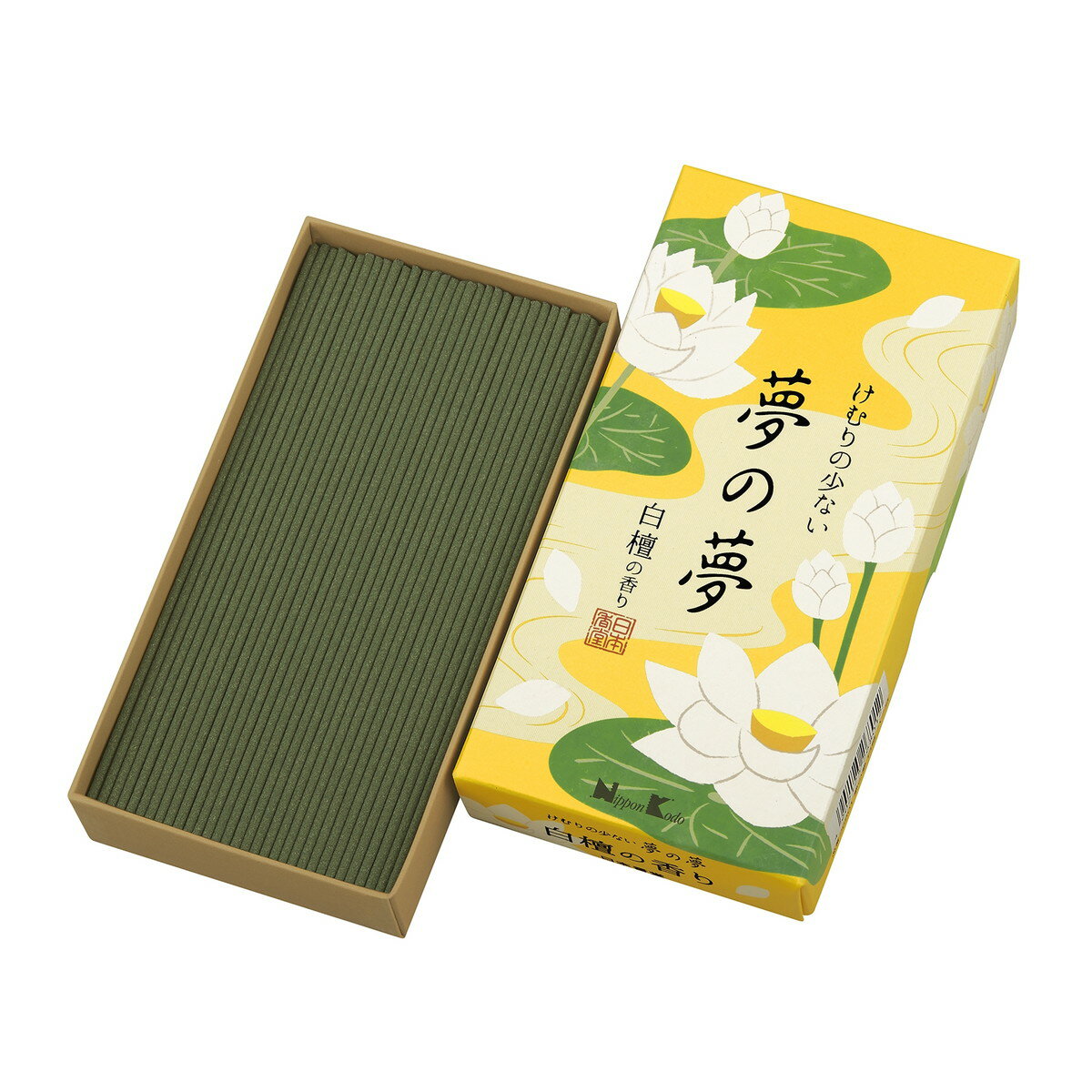 商品名：日本香堂 夢の夢 白檀の香り バラ詰 100g内容量：100gJANコード：4902125268012発売元、製造元、輸入元又は販売元：日本香堂原産国：ベトナム商品番号：101-g001-4902125268012商品説明白檀の香り...