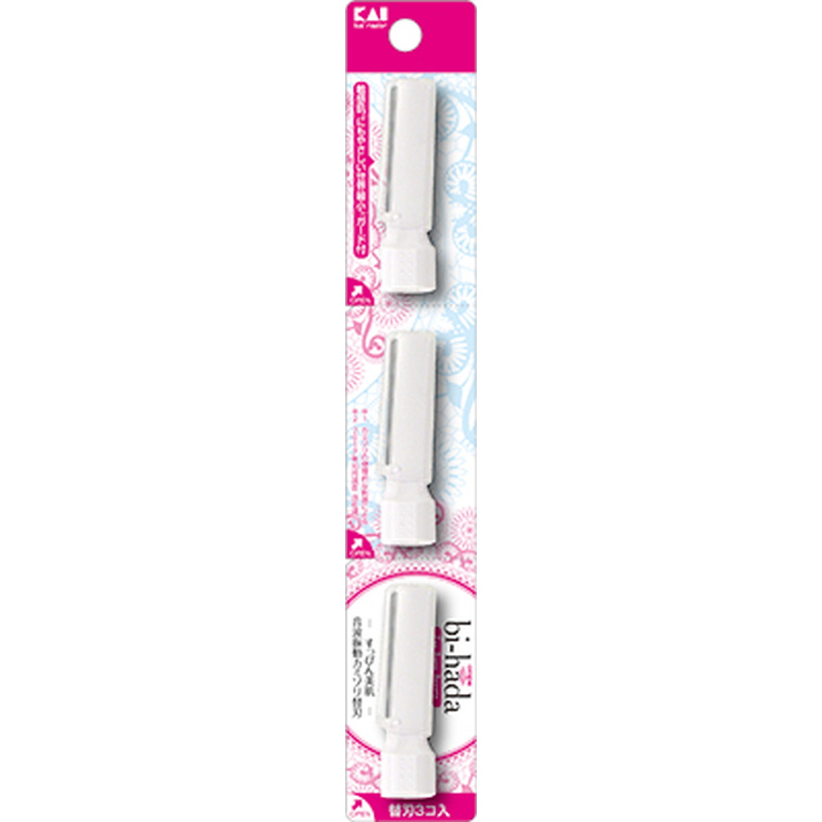 商品名：貝印 biーhada ompa L 替刃3個入内容量：3個入JANコード：4901331003141発売元、製造元、輸入元又は販売元：貝印株式会社原産国：中華人民共和国商品番号：101-r001-4901331003141商品説明敏...