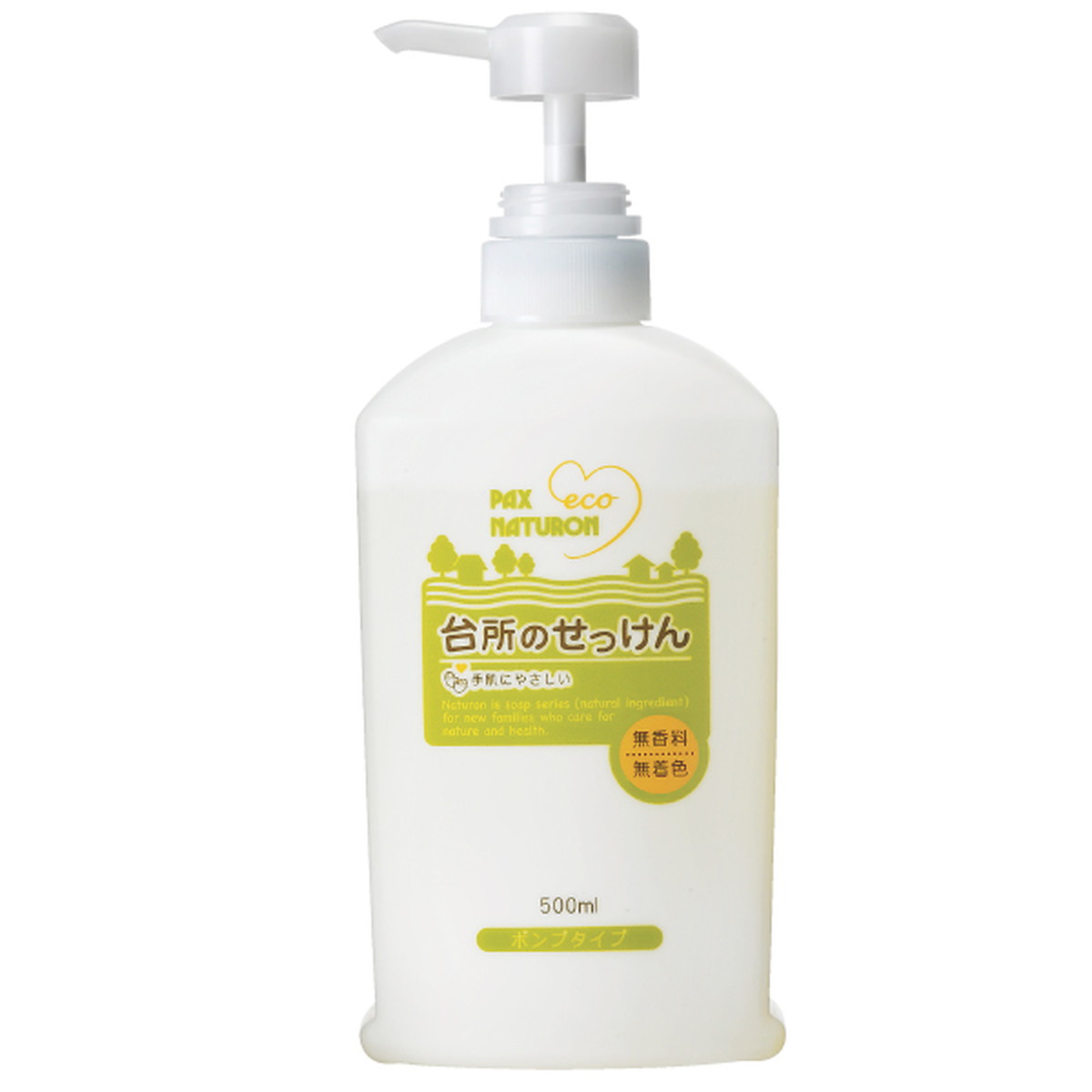 商品名：太陽油脂 PAX NATURON パックス ナチュロン 台所のせっけん 500ml 食器用洗剤内容量：500mlJANコード：4904735054955発売元、製造元、輸入元又は販売元：太陽油脂原産国：日本商品番号：101-r001...