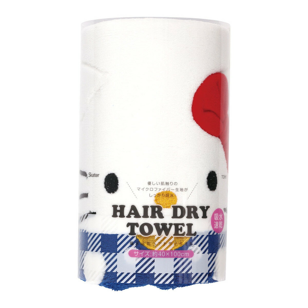 商品名：スケーター 吸水速乾 ヘアドライ タオル ハローキティ TOH1内容量：1枚JANコード：4973307590962発売元、製造元、輸入元又は販売元：スケーター原産国：中国商品番号：101-r001-4973307590962商品説...