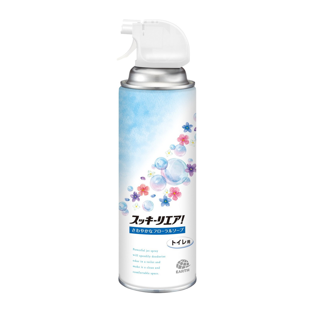 商品名：アース製薬 スッキーリエア トイレ用 さわやかなフローラルソープ 350mL トイレ用消臭芳香剤内容量：350mLJANコード：4901080223418発売元、製造元、輸入元又は販売元：アース製薬原産国：日本商品番号：101-r0...