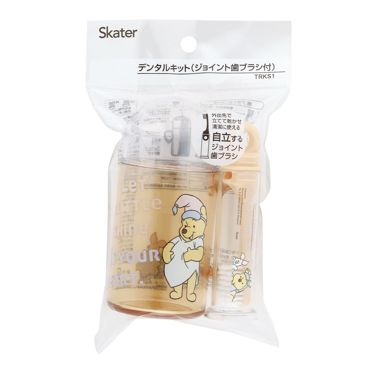 商品名：スケーター デンタルキット ジョイント歯ブラシ付 TRKS1 くまのプーさん内容量：1個JANコード：4973307664755発売元、製造元、輸入元又は販売元：スケーター原産国：中国商品番号：101-r001-4973307664...