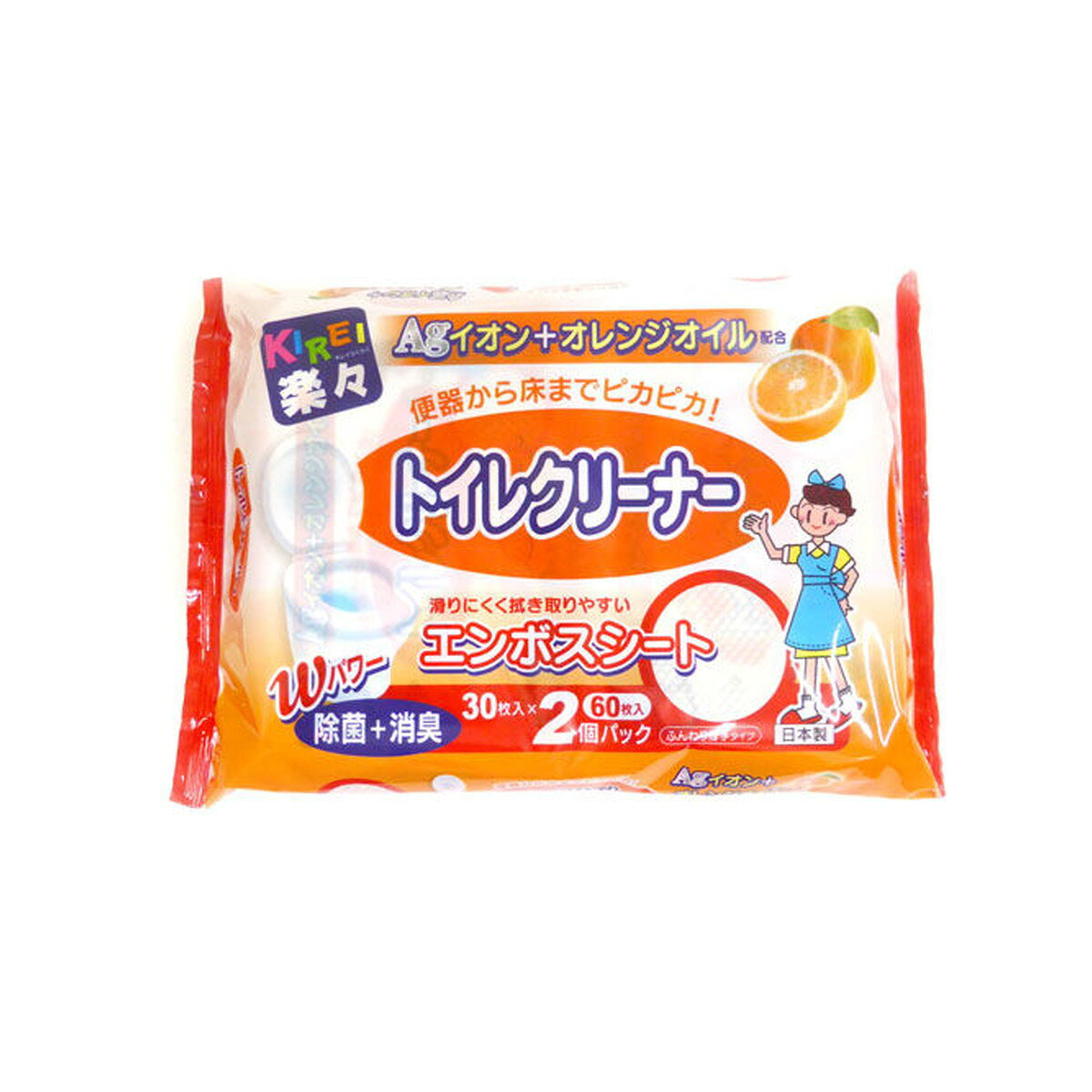 商品名：ティー・エイチ・ティー Agダブルパワー 除菌 トイレクリーナー 30枚×2個パック内容量：30枚×2個パックJANコード：4523905003663発売元、製造元、輸入元又は販売元：ティー・エイチ・ティー商品番号：103-r001...