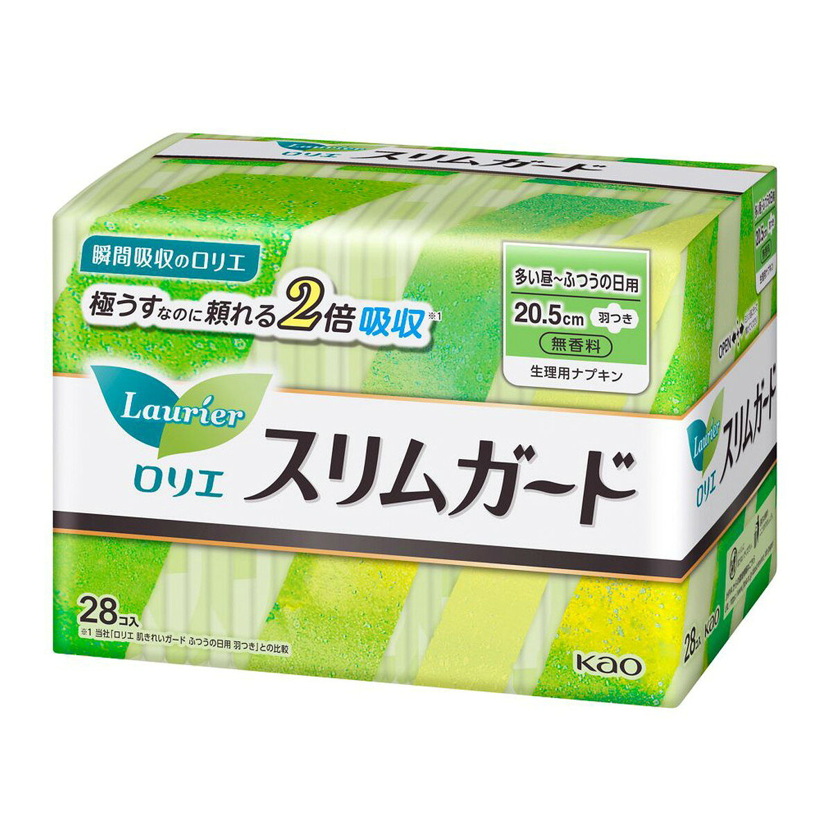 商品名：花王 ロリエ スリムガード 多い昼-ふつうの日用 羽つき 28コ入内容量：28コJANコード：4901301254252発売元、製造元、輸入元又は販売元：花王原産国：日本区分：医薬部外品商品番号：103-r001-490130125...