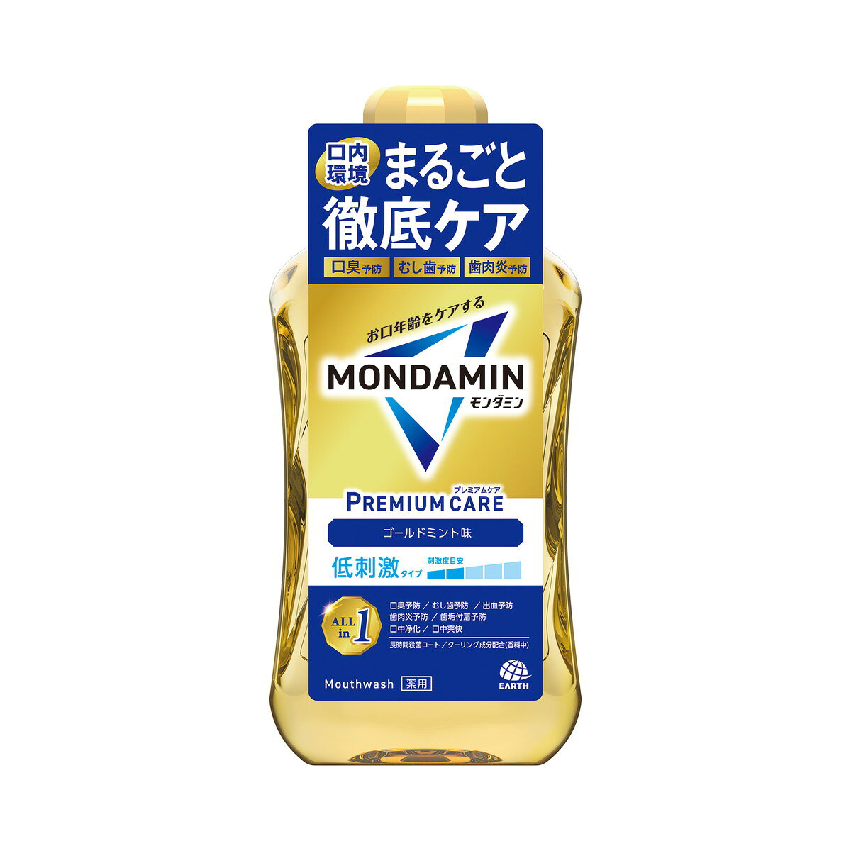 商品名：アース製薬 モンダミン プレミアムケア ゴールドミント 1000mL マウスウォッシュ 洗口液内容量：1000mLJANコード：4901080248619発売元、製造元、輸入元又は販売元：アース製薬原産国：日本区分：医薬部外品商品番...