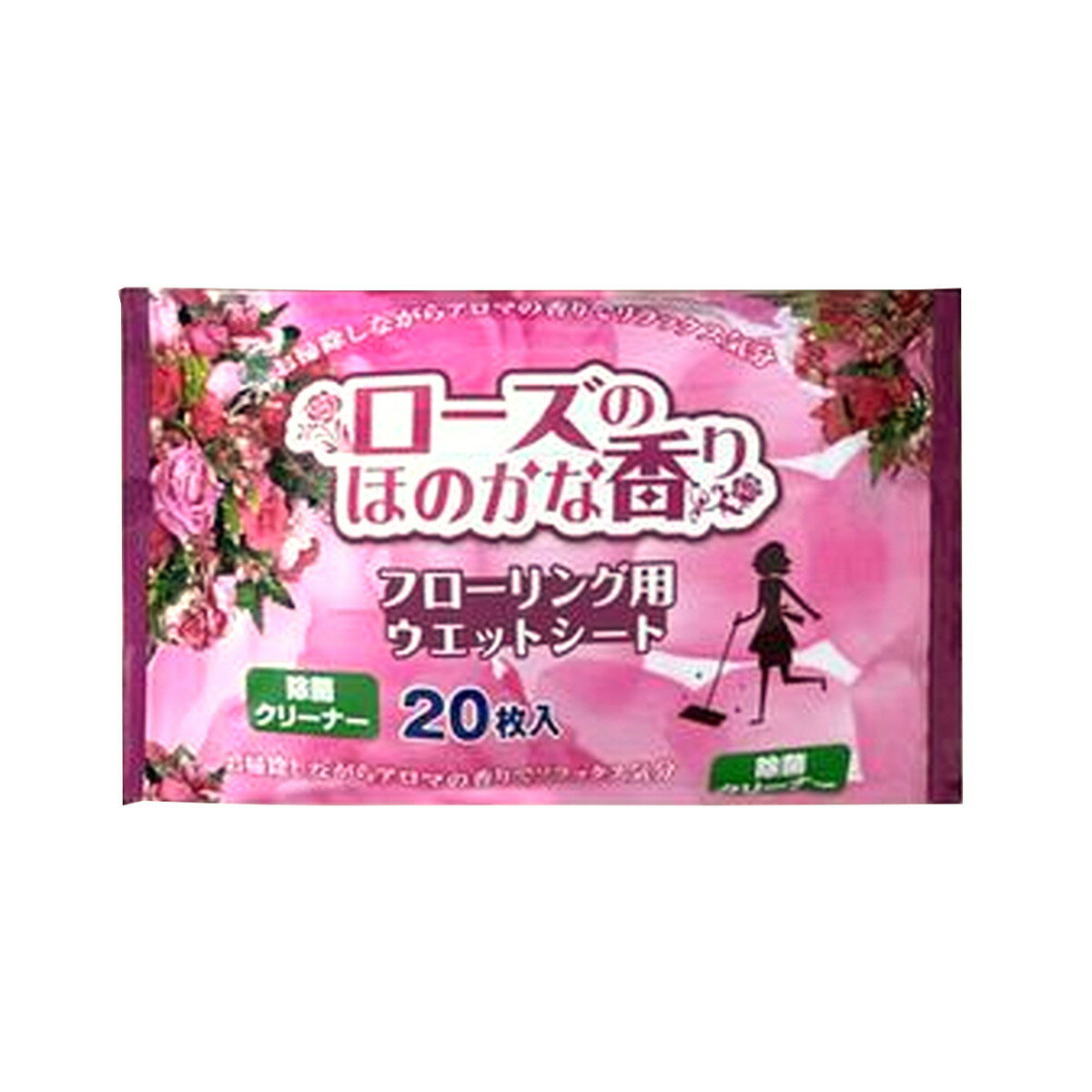 商品名：HADARIKI ハダリキ フローリング用 ウェットシート ローズのほのかな香り 20枚入 除菌クリーナー内容量：20枚JANコード：4580495660102発売元、製造元、輸入元又は販売元：HADARIKI商品番号：101-r0...