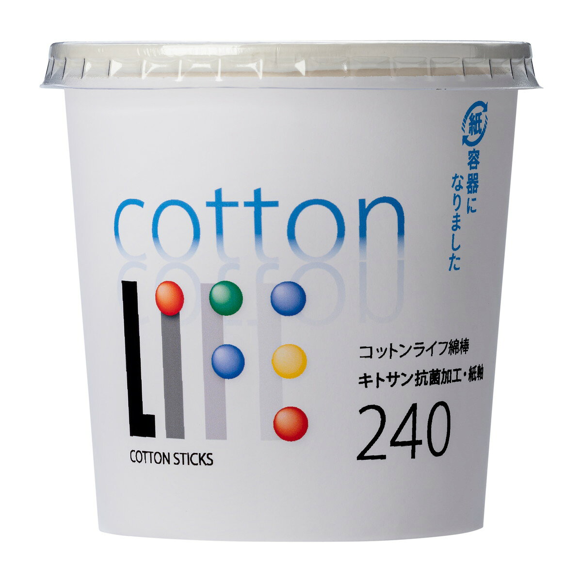 商品名：平和メディク コットンライフ 綿棒 紙筒 240本内容量：240本JANコード：4976558007968発売元、製造元、輸入元又は販売元：平和メディク原産国：ベトナム商品番号：101-r002-4976558007968商品説明紙...