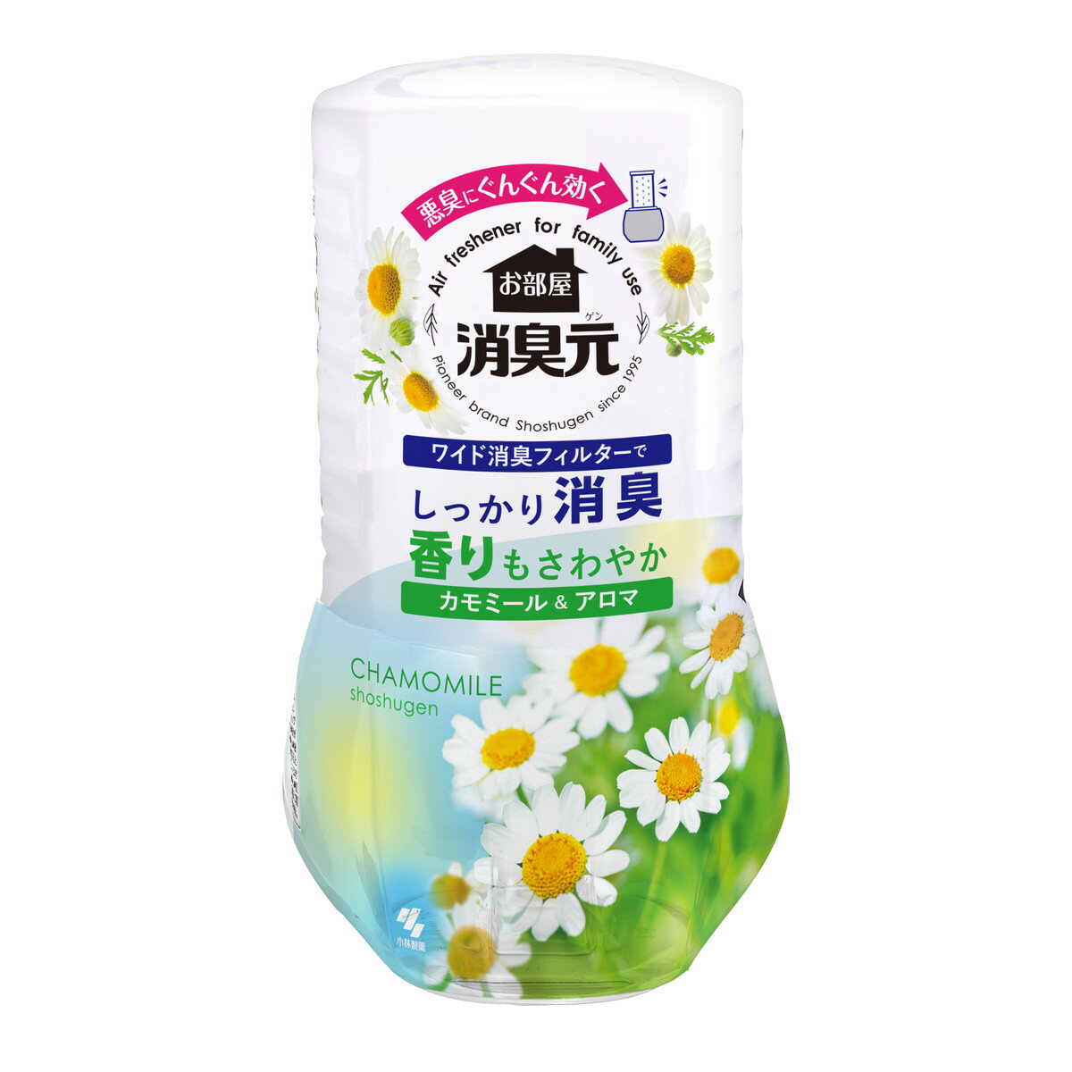 商品名：小林製薬 お部屋の消臭元 カモミール & アロマの香り 400mL内容量：400mLJANコード：4987072099797発売元、製造元、輸入元又は販売元：小林製薬原産国：日本商品番号：101-r003-4987072099797...