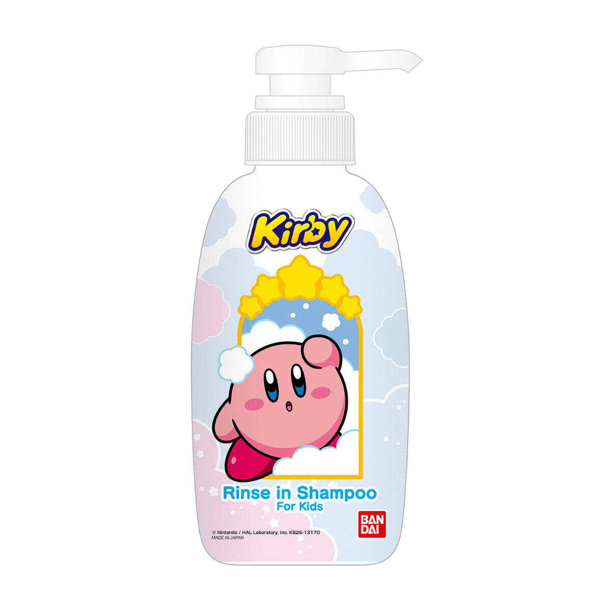 商品名：リンスインシャンプー 星のカービィ ポンプ 本体 300mL バンダイ内容量：300mLJANコード：4582769961625発売元、製造元、輸入元又は販売元：バンダイ原産国：日本区分：化粧品商品番号：101-r003-45827...