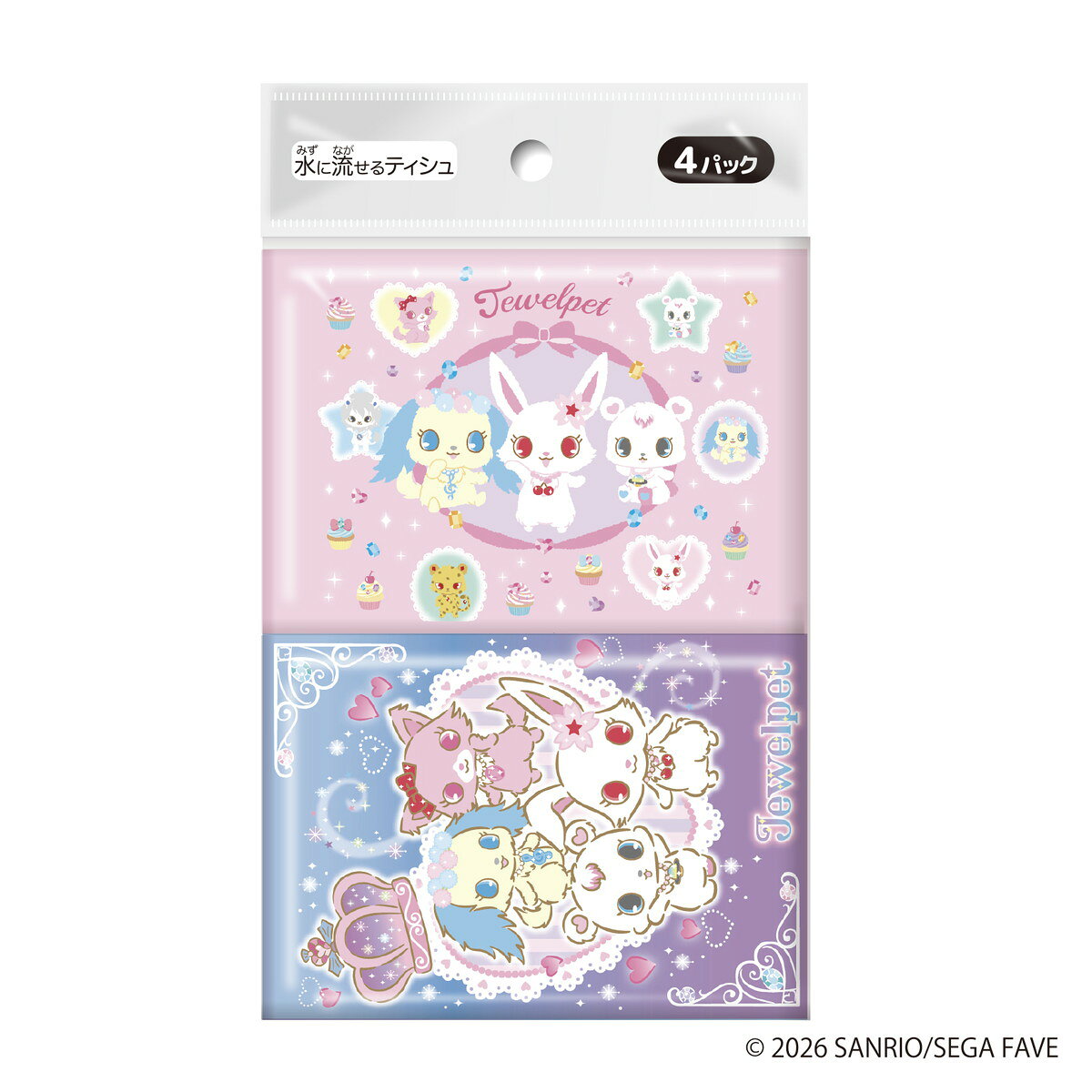 商品名：ジュエルペット ポケットティシュ 4パック ダイレイ内容量：4パックJANコード：4582770073904発売元、製造元、輸入元又は販売元：ダイレイ原産国：日本商品番号：101-r003-4582770073904商品説明2000...