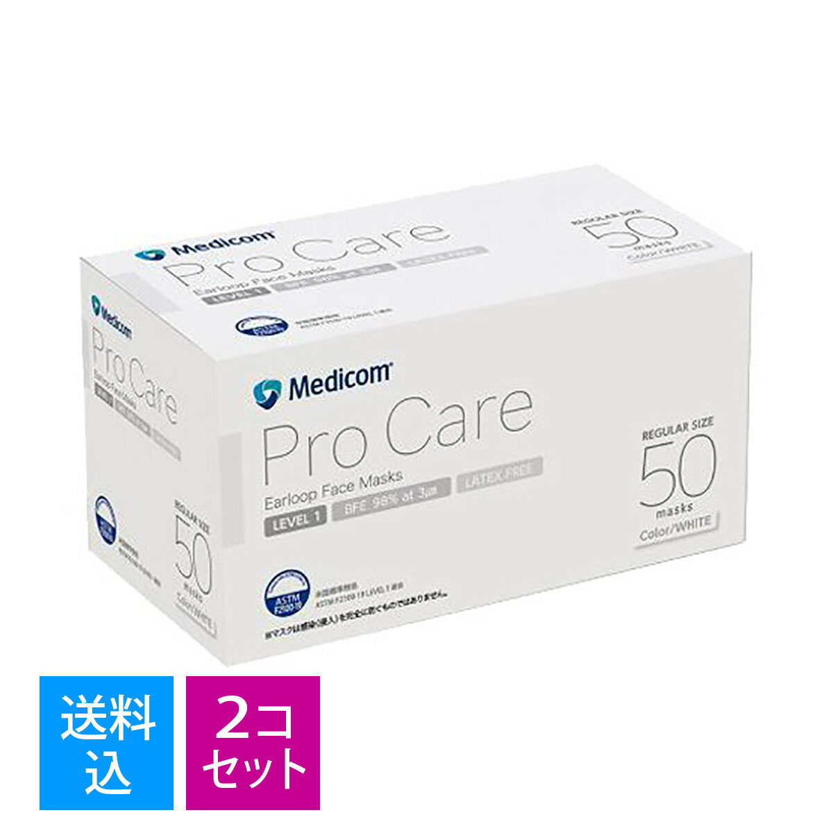 商品名：ARメディコム プロケア イヤーループ マスク 普通 レギュラー 50枚入内容量：50枚入JANコード：4894476018463発売元、製造元、輸入元又は販売元：ARメディコムインクアジア原産国：中華人民共和国商品番号：101-r...